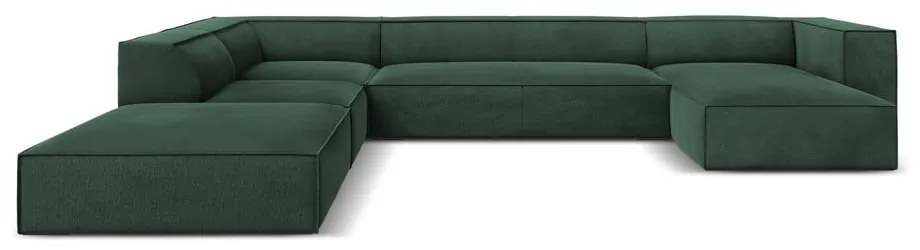 Tmavě zelená rohová pohovka (levý roh) Madame – Windsor &amp; Co Sofas