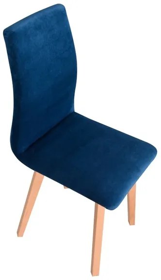 Drewmix Jídelní židle LUNA 2 dřevo: ořech světlý, potahový materiál: látka
