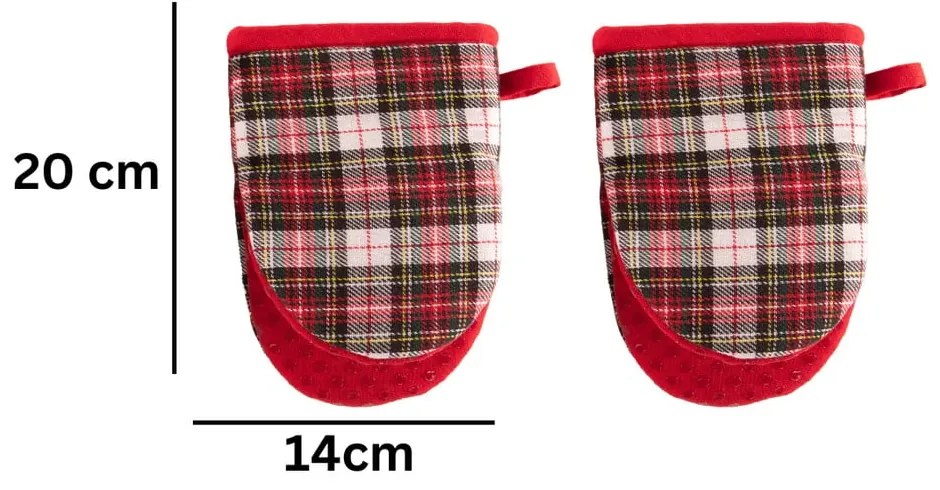 Bavlněné chňapky v sadě 2 ks – Tiseco Home Studio