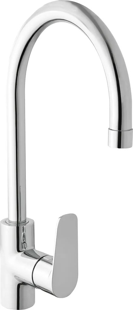 Dřezová baterie SAT Project s otočným ramínkem chrom SATBSPRO280