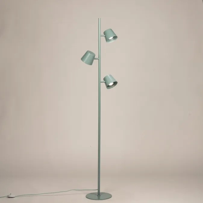Stojací lampa Snap Fosca Old Green Trio