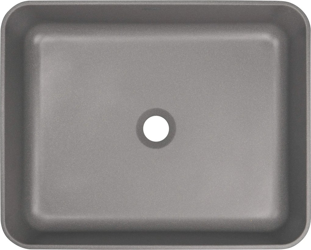 Deante Temisto, granitové umývadlo na dosku 500x400x120mm, antracitová metalíza, DEA-CQT_TU5S