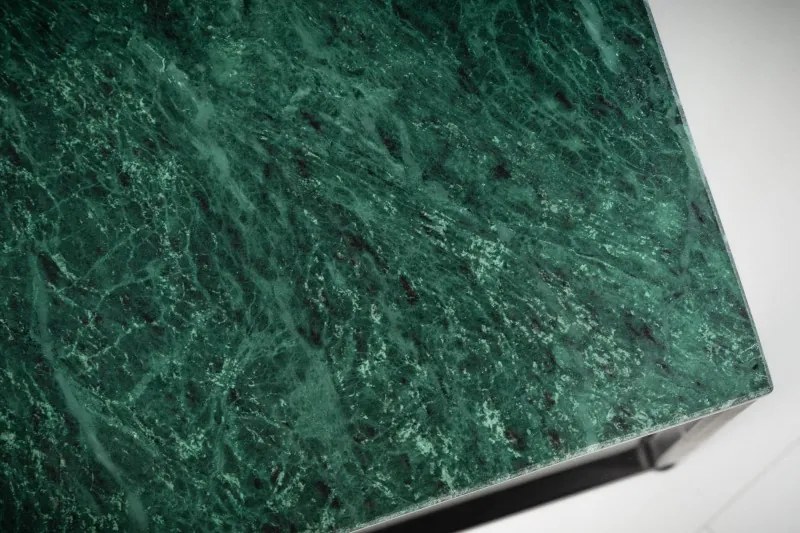 Konferenční stolek Elements 50cm mramorová zelená / 40114