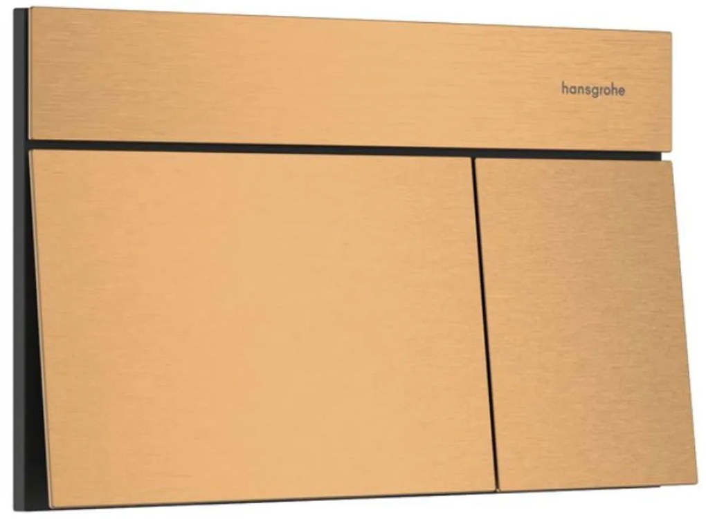 Hansgrohe iFrame Element E - Ovládání splachování, kartáčovaný bronz 66003140