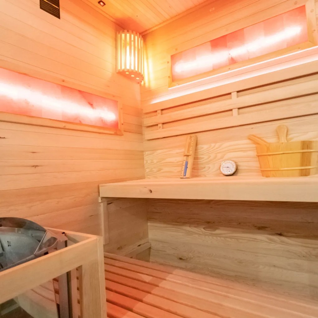 BPS-koupelny Finská sauna Relax  140x150, 3-4 osoby