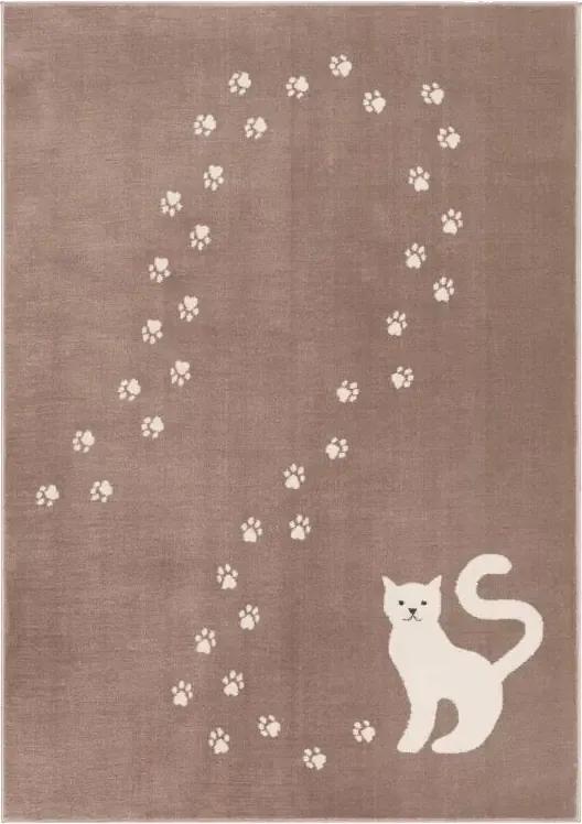 Kusový koberec Kotě béžový 200 x 280 cm