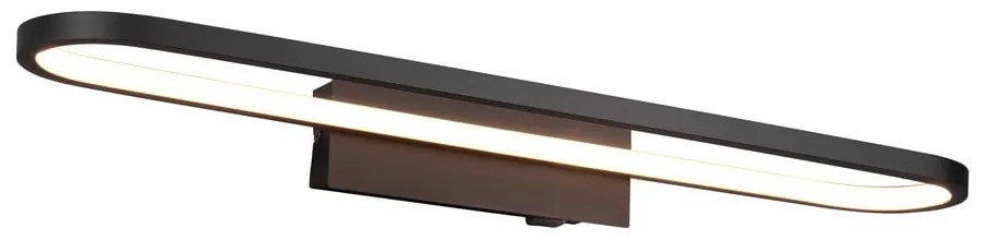 Matně černé LED nástěnné svítidlo (délka 60 cm) Gianni – Trio