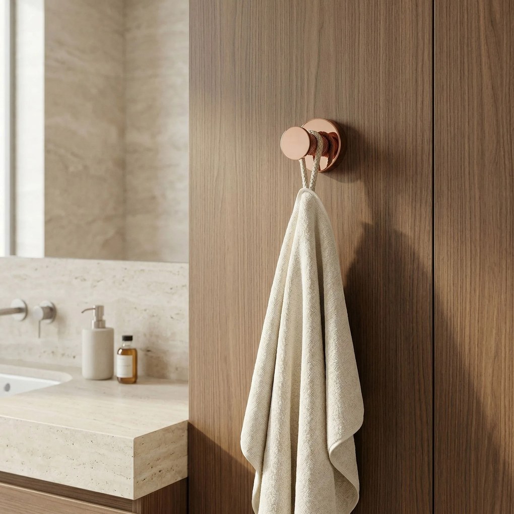 Rea Modern, 1-háček na ručník, 6606A, měděná lesklá, REA-98045