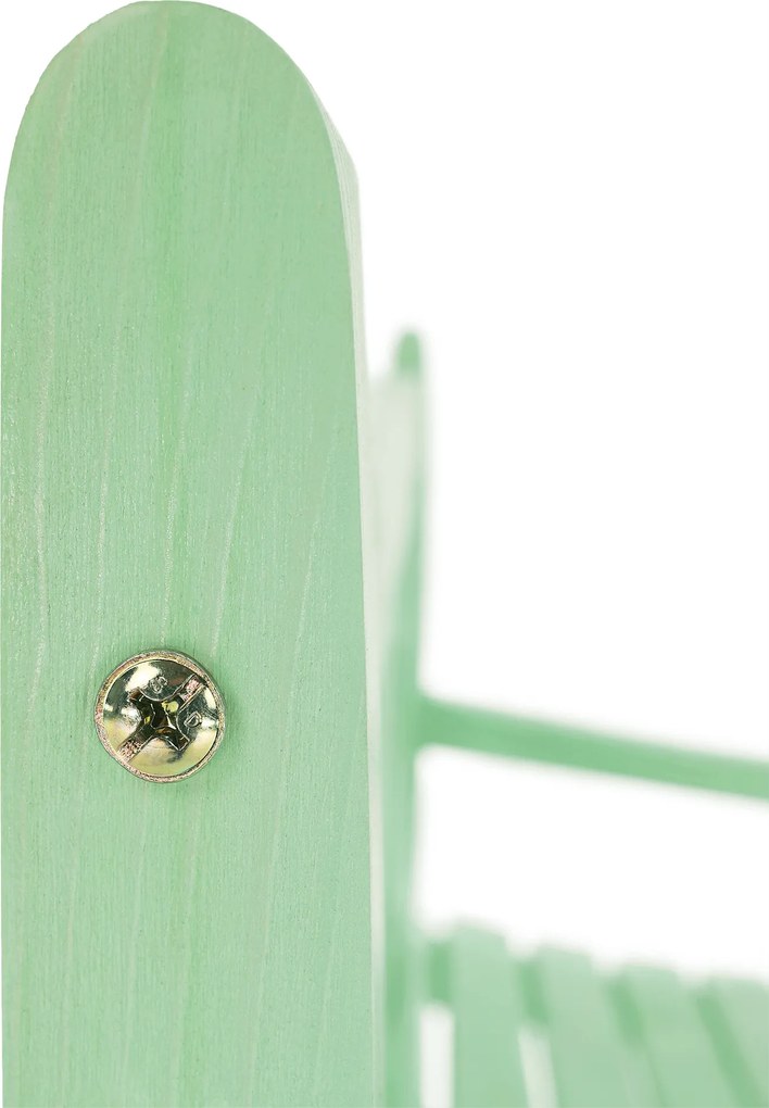 Dřevěná zahradní lavička, neo mint, 124 cm, FABLA
