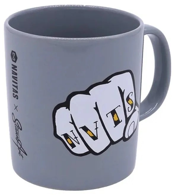 Navitas Hrnek Knuckles Grey Mug