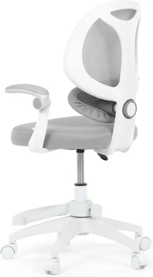 Dětská otočná židle šedá KA-W8008 GREY