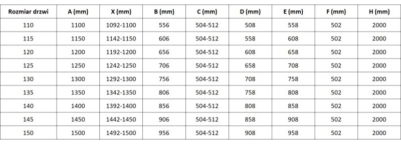 Mexen Lunar-B, pravé otočné sprchové dveře 110 cm, 8mm čiré sklo, zlatý matný profil, 832S-110-050-55-00-P