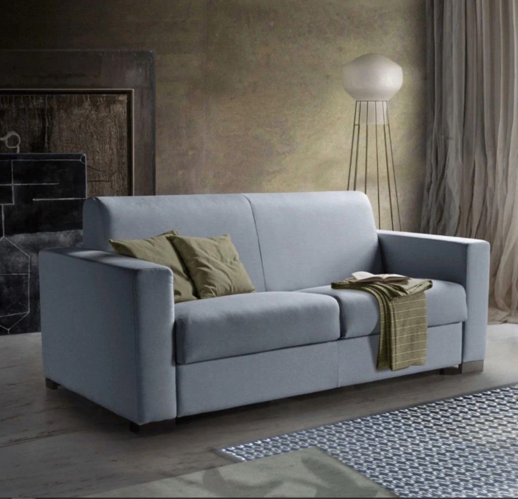 Pregio Italia sofa&relax Rozkládací pohovka RYNN pro každodenní spaní Provedení: 2 místná maxi rozkládací, Vzorník látek: tekno fibra 33 dark grey