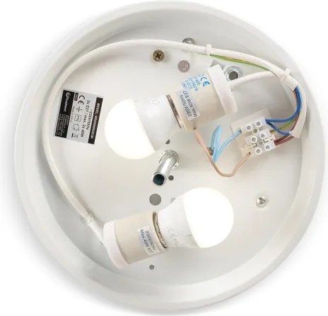 Brilagi - Stropní svítidlo FRESCO 2xE27/40W/230V pr. 30 cm bronzová
