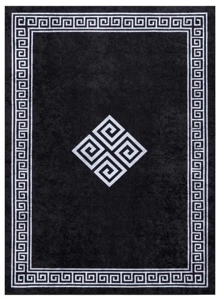 Kusový koberec Astre černobílý 200x290cm