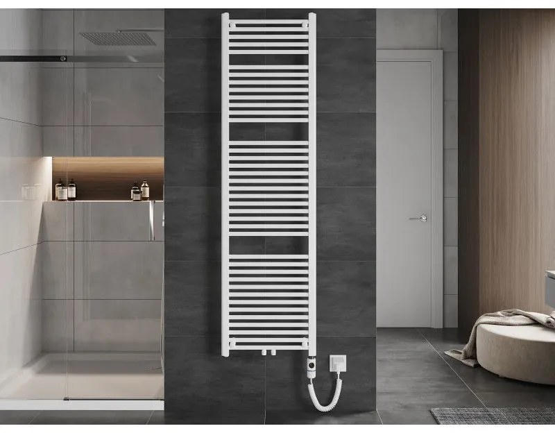 Mexen Mars, elektrické topné těleso 1800 x 500 mm, 900 W, bílá, W110-1800-500-2900-20