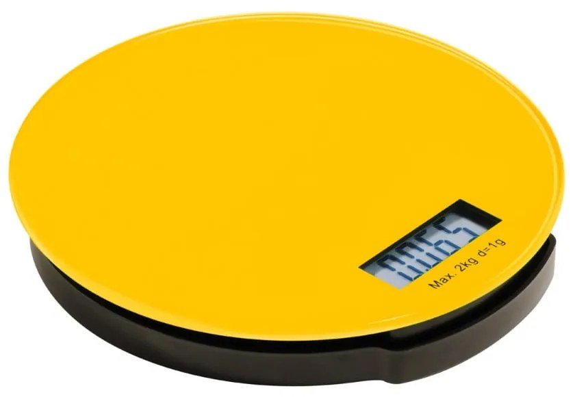 Žlutá kuchyňská digitální váha Premier Housewares Zing