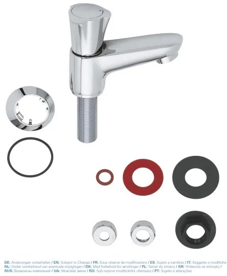 GROHE 20404001 - Stojánkový ventil COSTA L DN 15 lesklý chrom