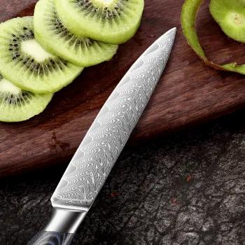 Víceúčelový nůž 5" XITUO HOKURIKU 67 vrstev damaškové oceli