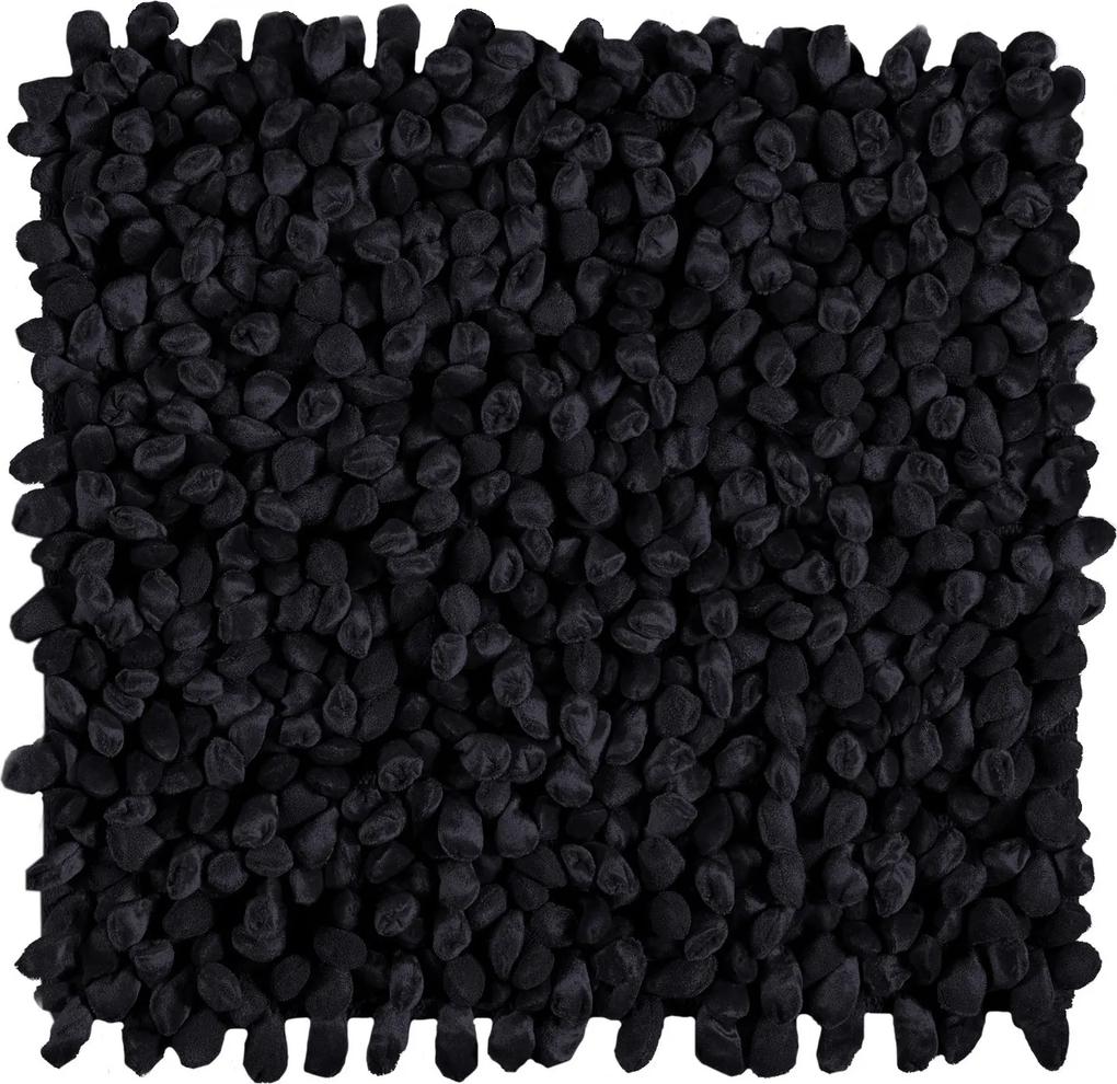 Koupelnový kobereček Rocca 60 x 60 cm černý