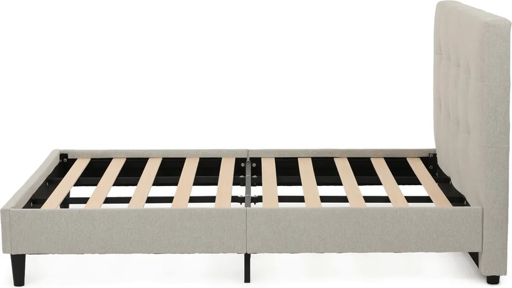 Autronic Čalouněná dvoulůžková postel BED-M180 Barva potahu: Krémová