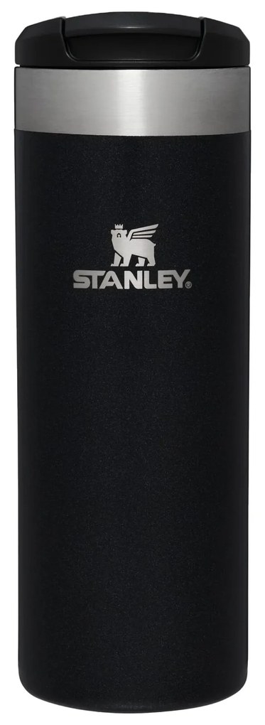 STANLEY Termohrnek AeroLight Transit 470 ml Black metallic černá