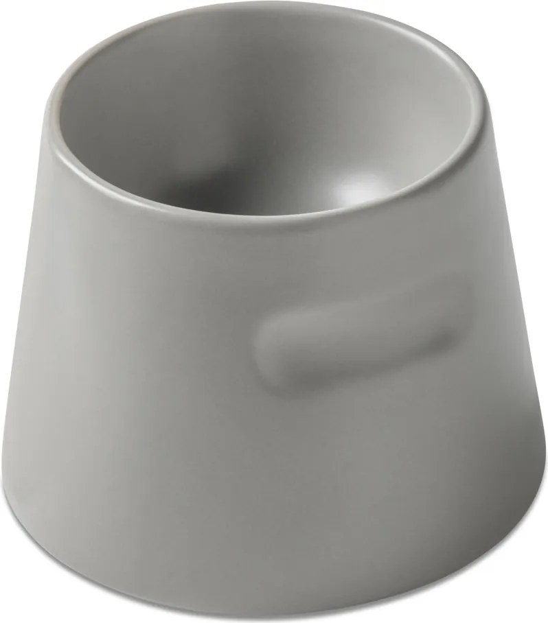 Hoopo Designová miska pro kočky Tower šedá