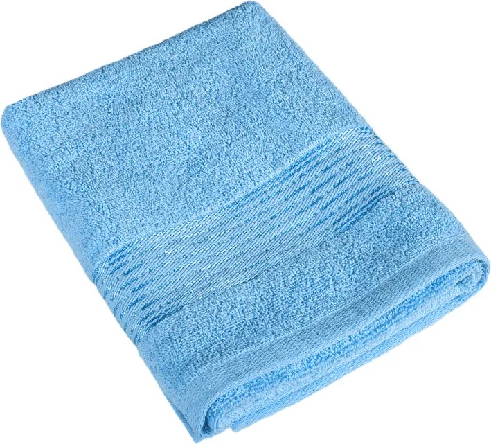 Bellatex Froté ručník a osuška kolekce Proužek Modrá 50x100 cm