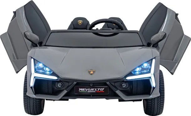 Elektrické autíčko Lamborghini Revuelto XL šedé