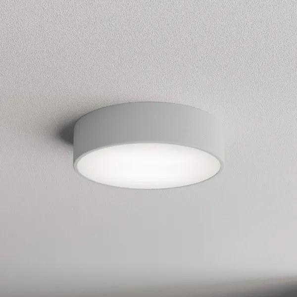 Koupelnové stropní svítidlo se senzorem CLEO 2xE27/24W/230V pr. 30 cm šedá IP54