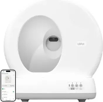 UBPet C10 Pro / Inteligentní samočisticí záchod pro kočky / s AI kamer