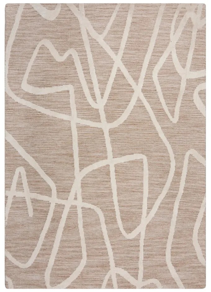 Béžový koberec 200x300 cm Micah – Flair Rugs