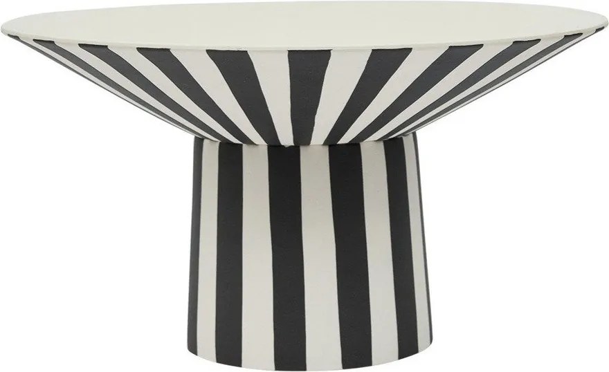 Černobílá/béžová mísa z kameniny ø 30 cm Toppu – OYOY Living Design