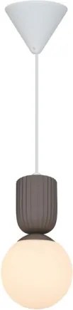 Závěsné svítidlo NORDLUX Sadie E14 1x6W světle hnědá (keramika) 2512603018