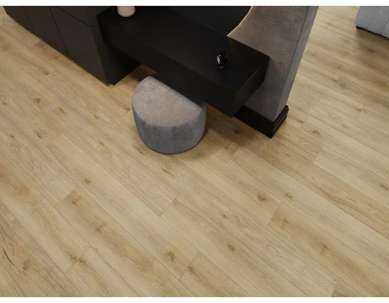 Mexen Charter Oak, vinylová podlaha 1240x182 mm SPC 6,5 mm, IXPE 1,5 mm, 4stranná V-drážka, dub, F1022-1240-182-505-4V1-01