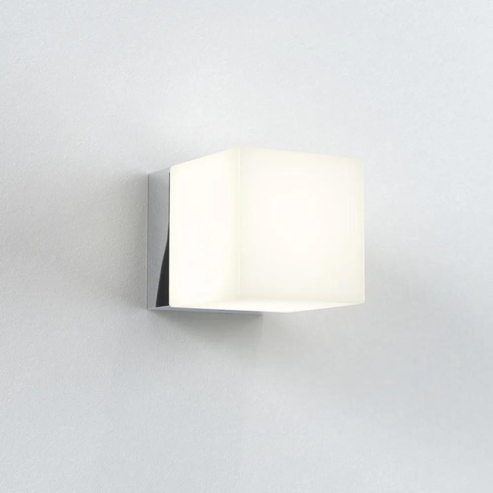 Astro Lighting 1140001 Cube, nástěnné/stropní svítidlo do koupelny, 1xG9 max.3W, 8 x 8cm, IP44