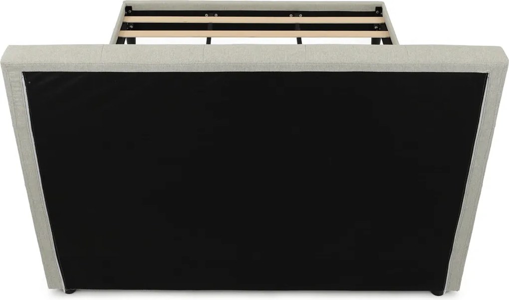 Autronic Čalouněná dvoulůžková postel BED-M160 Barva potahu: Krémová
