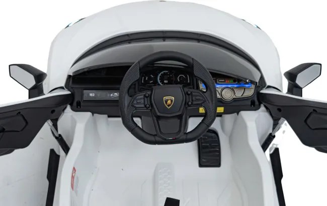 Elektrické autíčko Lamborghini Revuelto bílé