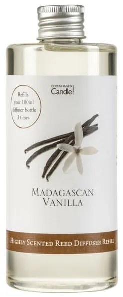 Náplň do aroma difuzéru s vůní madagaskarské vanilky Copenhagen Candles, 300 ml