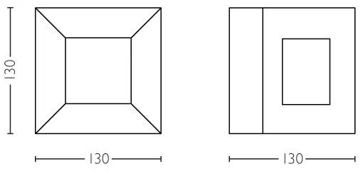 Philips 16480/30/P0 - LED venkovní nástěnné svítidlo PARTERRE LED/8W IP44