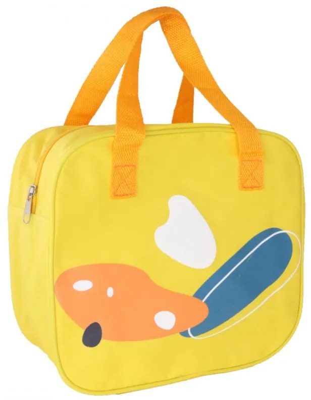 Flamenco Mystique Nosná taška na potraviny LUNCH BOX, uzamykatelná na zip, polyester, 13 x 15,5 x 12 cm