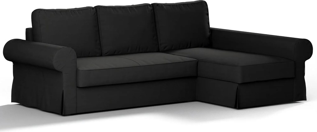 Potah na pohovku IKEA Backabro rozkládací se šezlongem barva šedá