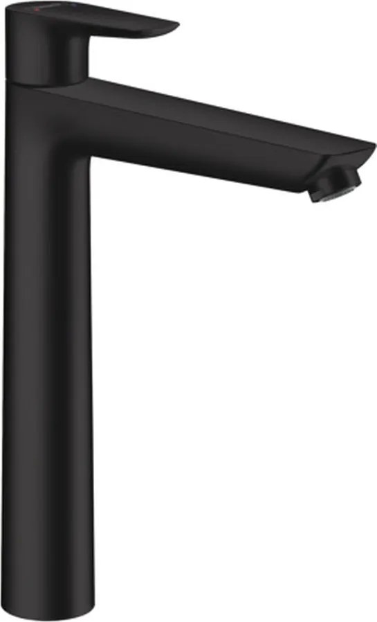 Hansgrohe Talis E, vysoká umyvadlová baterie 240 bez odtokové soupravy, černá matná, 71717670