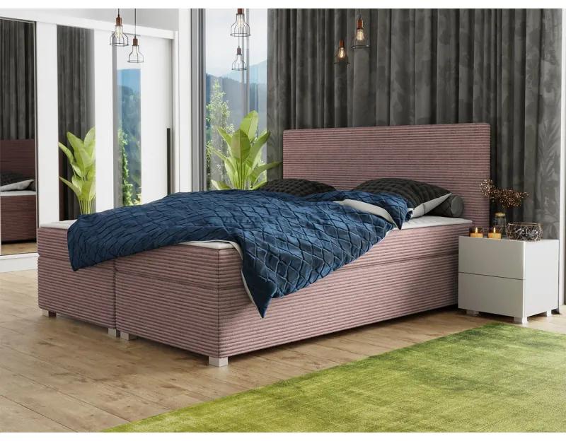 Kontinentálni postel Materenko, Rozměr postele: 160 x 200 cm, Potah: Poso 100