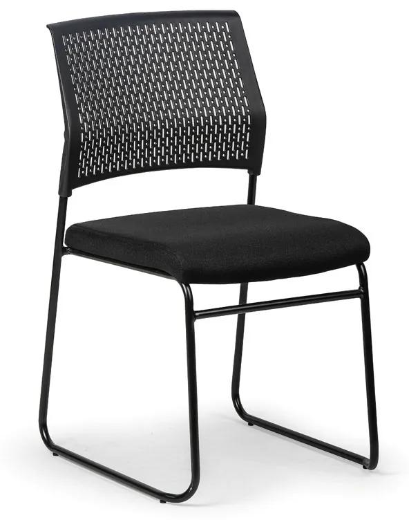 Konferenční židle MYSTIC 1+1 ZDARMA, černá