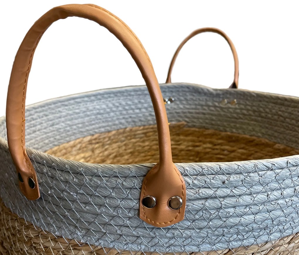 Tutumi Přírodní koš BOHO - sada 3 ks HOM-02810