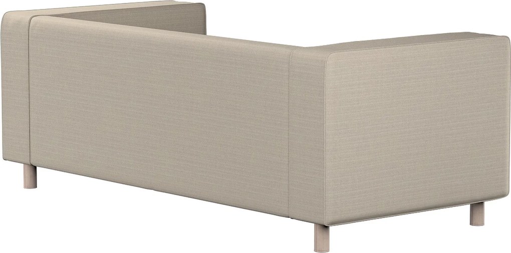 Potah na pohovku IKEA  Klippan 2-místná barva béžová látka pletený vzor