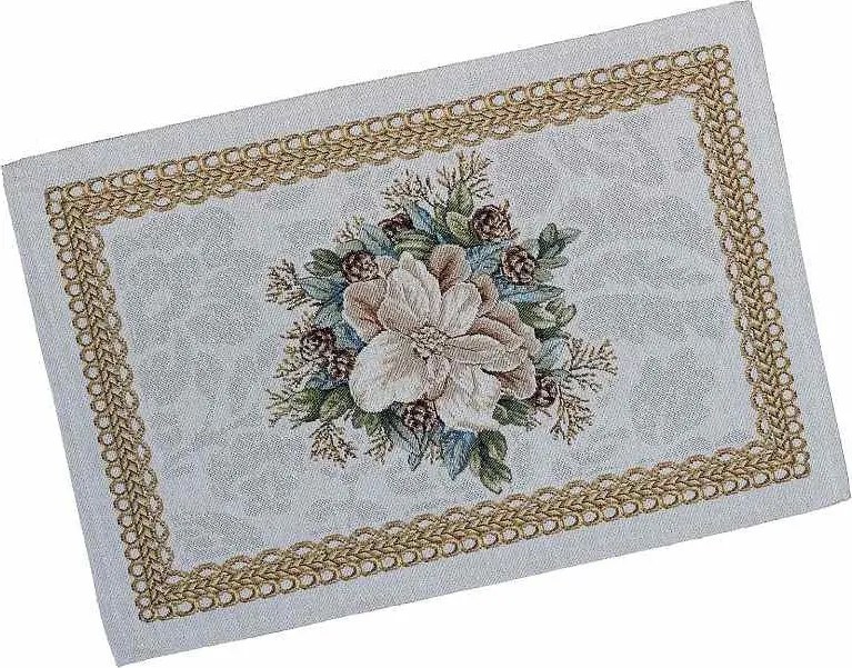 Gobelínový ubrus Zlaté Vánoce 33 × 45 cm