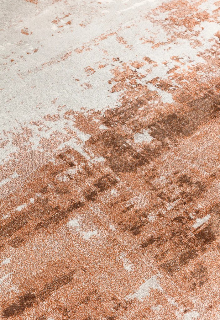 Osta, Kusový koberec Patina 41073/000, 200x290, oranžová, chodba / předsíň