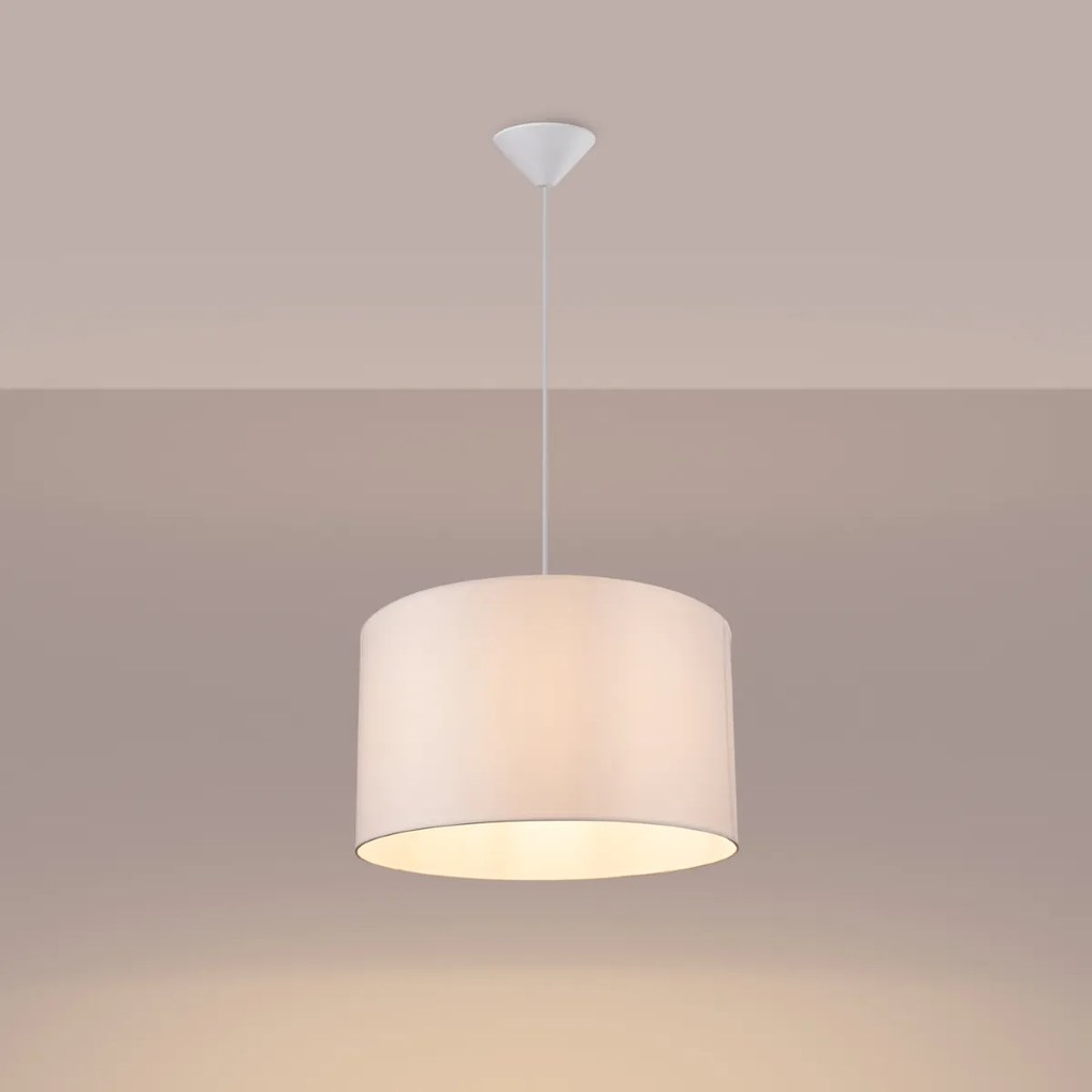 Sollux Lighting Závěsná lampa NOVA 40 bílá